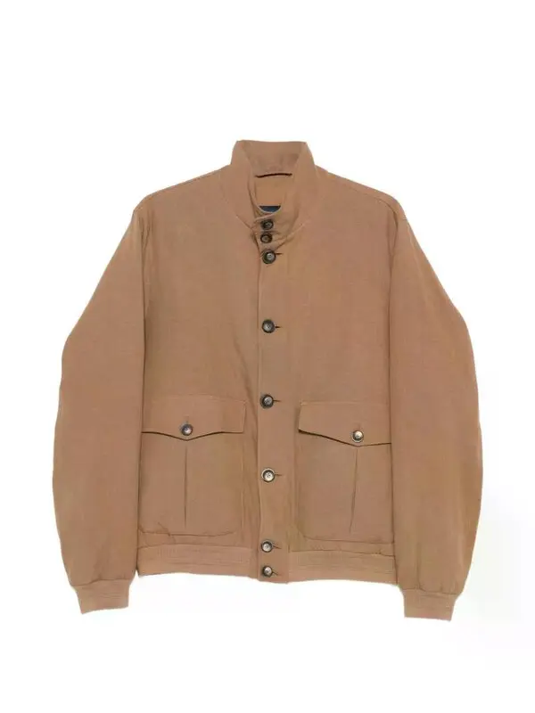 Herno Flap-pockets Bomber Jacket - Neutrals