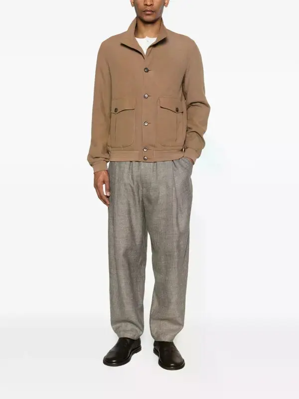 Herno Flap-pockets Bomber Jacket - Neutrals