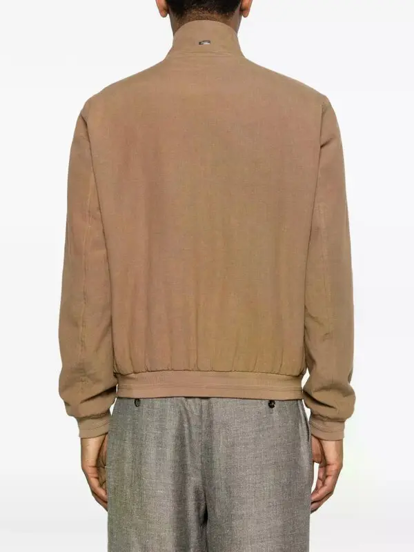 Herno Flap-pockets Bomber Jacket - Neutrals