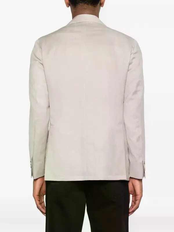 Canali Single-breasted Blazer - Neutrals
