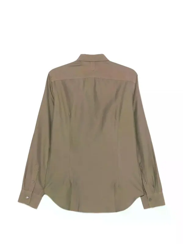 Canali Buttoned Shirt - Brown