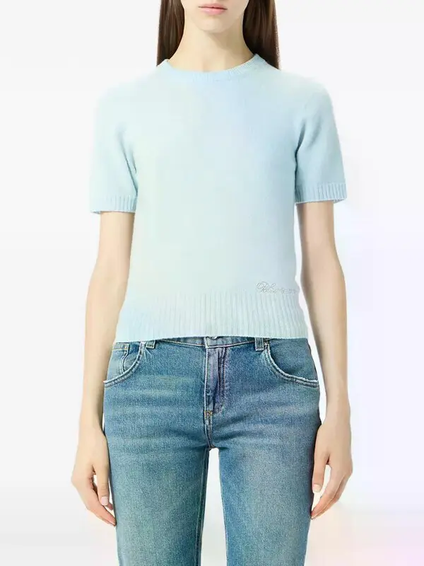 Blumarine Short-sleeve Sweater