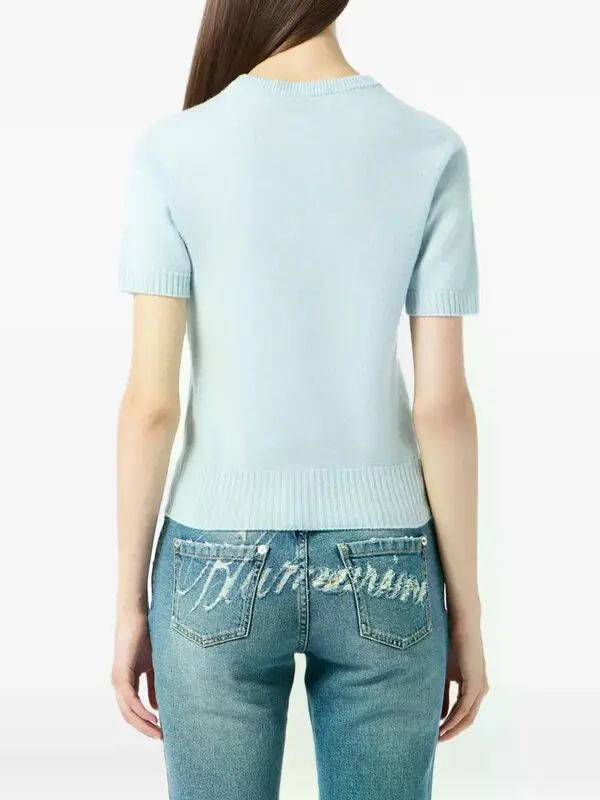 Blumarine Short-sleeve Sweater