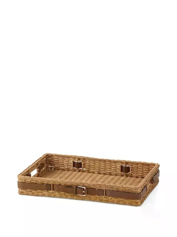 Ralph Lauren Buckle Trim Tray - Neutrals