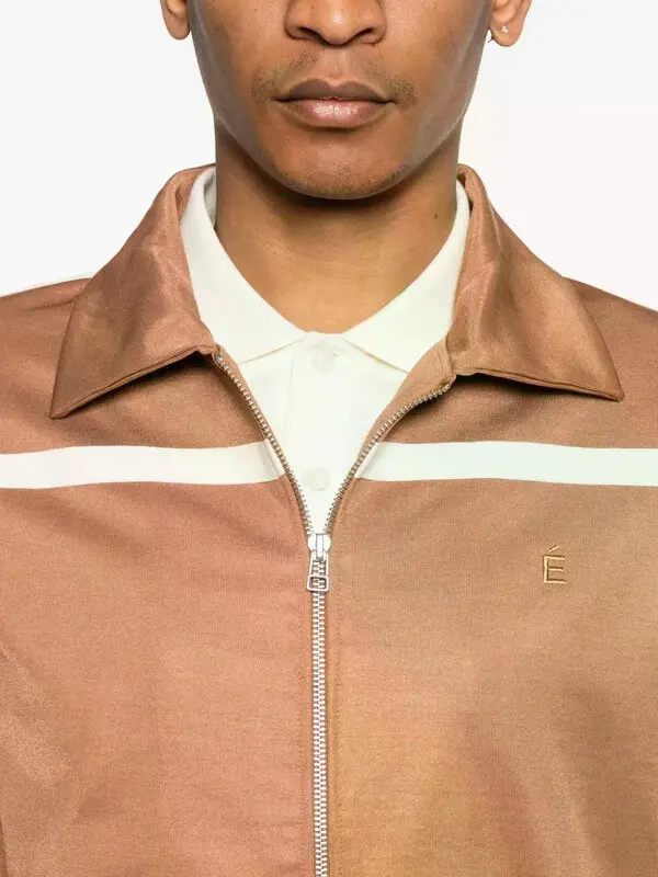 Études Studio Stripe Zip Sweatshirt