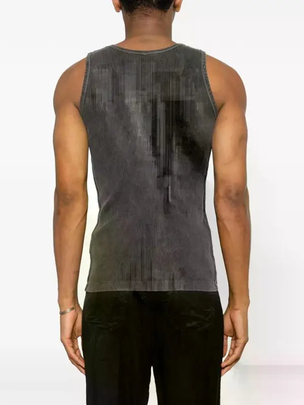 Études Studio Ribbed Tank Top - Black