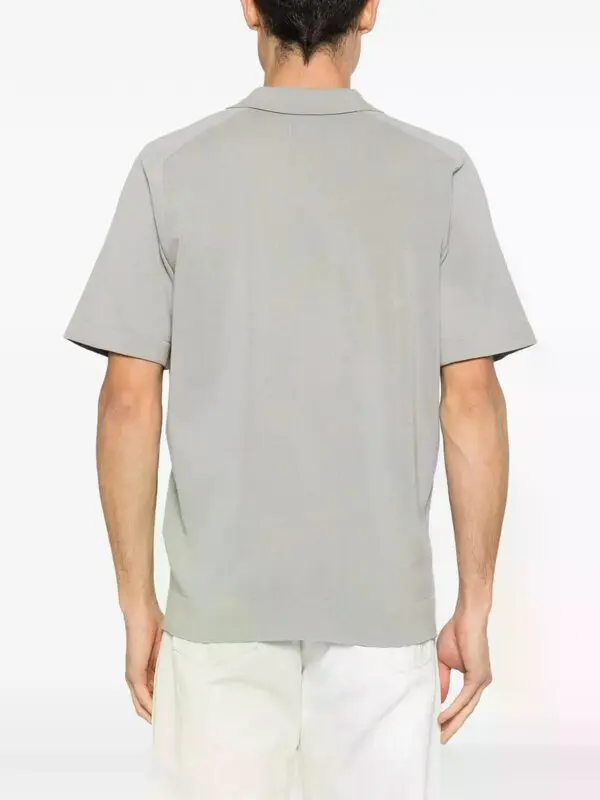 C.P. COMPANY Split-neck Knit Top