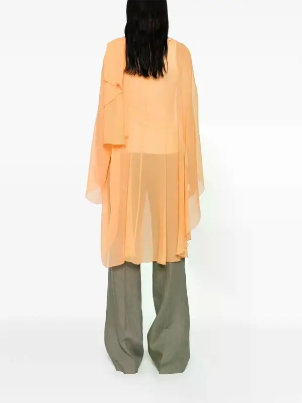 Ermanno Scervino Ruffled Cape