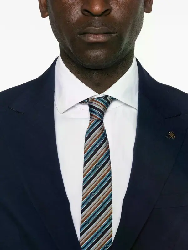 MANUEL RITZ Single-breasted Suit - Blue