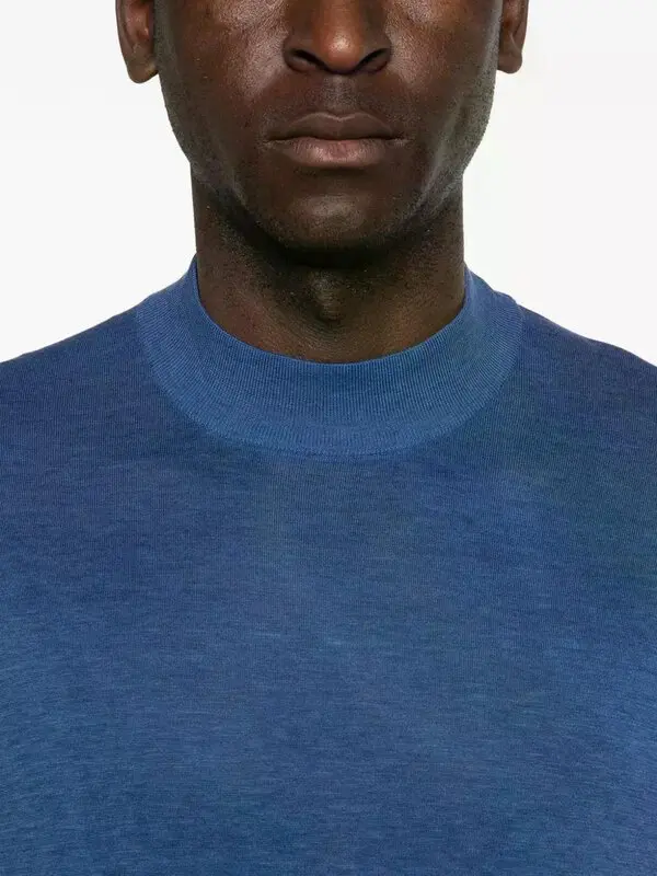 Brunello Cucinelli Short-sleeve Crew-neck Sweater