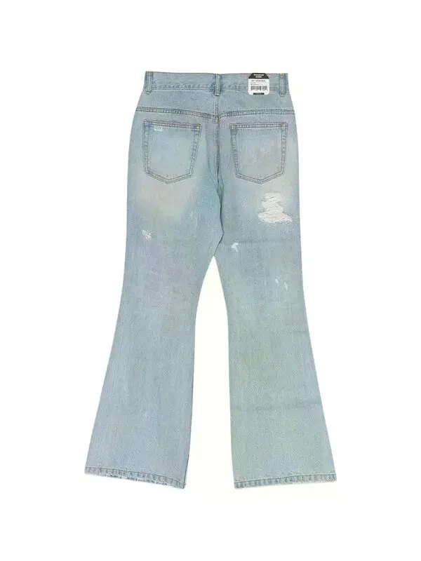 PROTOCOL INDEX Distressed Flared Jeans