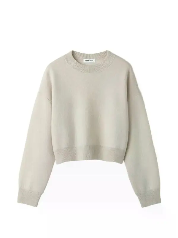 Soft Goat Round-neck Sweater