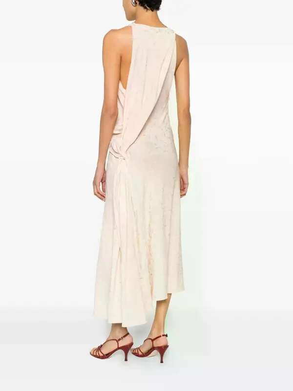 Victoria Beckham Posy Cowl-neck Maxi Dress