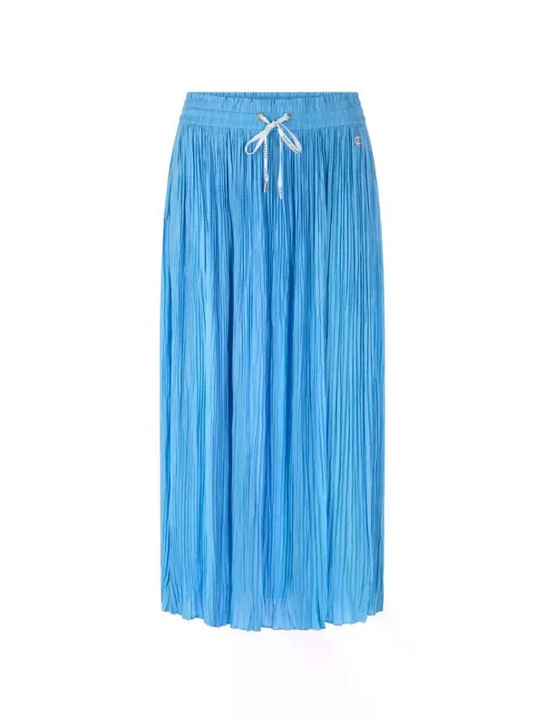 MARCCAIN Rethink Together Pleated Midi Skirt - Blue