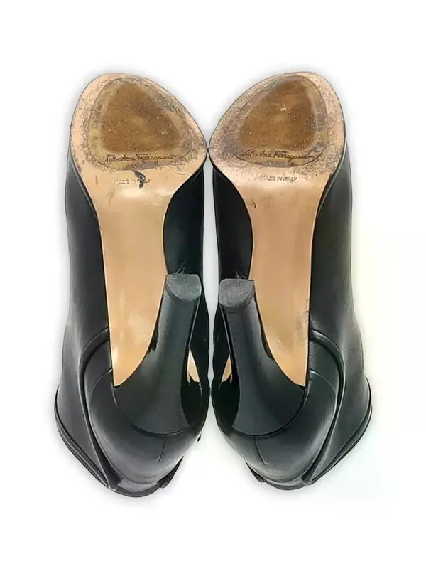 FERRAGAMO Leather Ankle Boots