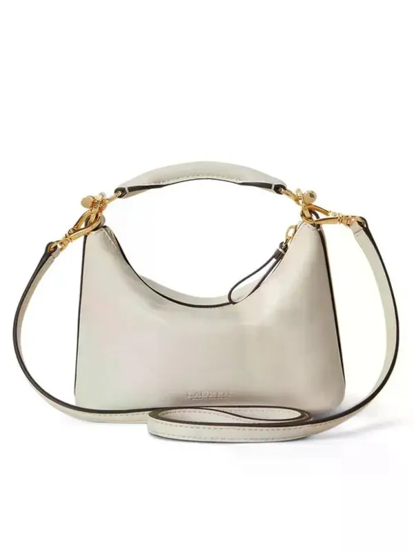 Ralph Lauren Leather Mini Tote Bag - Neutrals