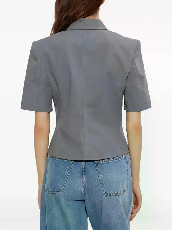 WILLY CHAVARRIA Chavela Button-up Shirt - Grey