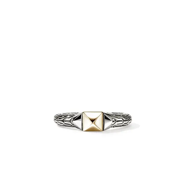 John Hardy Icon Stud Ring, Gold 5mm - Sterling Silver