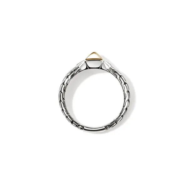 John Hardy Icon Stud Ring, Gold 5mm