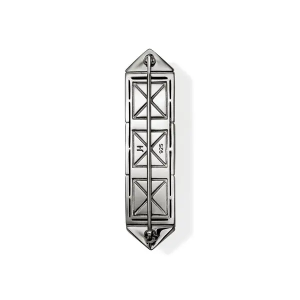 John Hardy Icon Stud Diamond Brooch