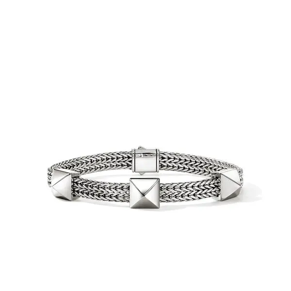 John Hardy Icon Stud Bracelet - Sterling Silver
