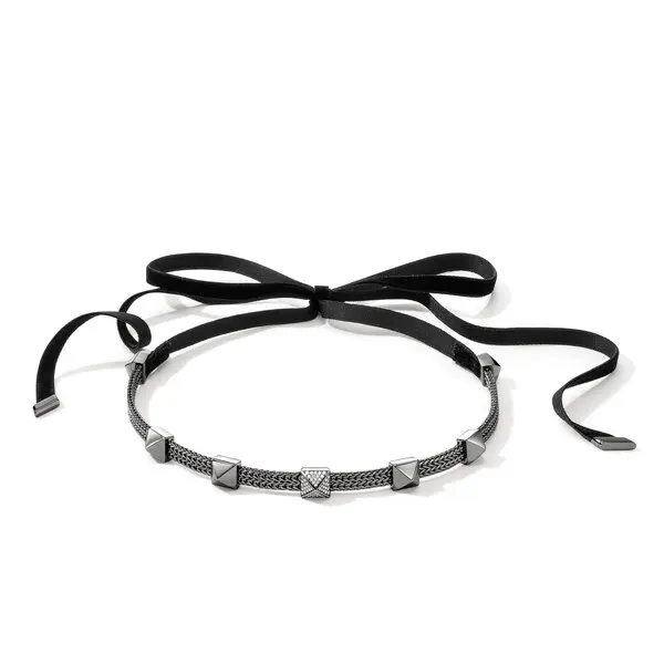 John Hardy Icon Stud Choker - Silver
