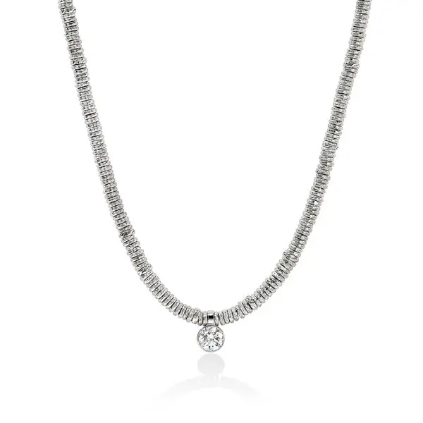 John Hardy Jh Lovestruck™ Heishi Diamond Pendant Necklace - Sterling Silver