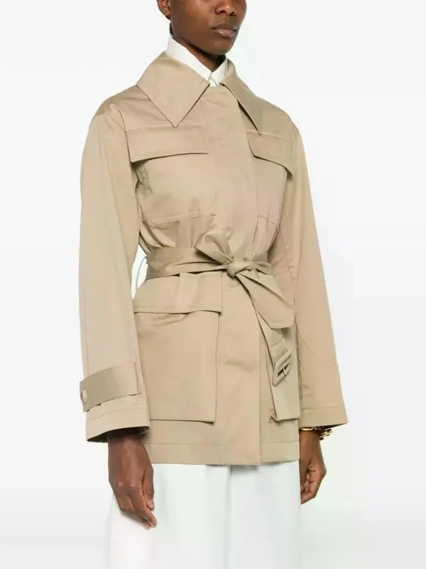 JOSEPH Shama Belted Coat - Neutrals