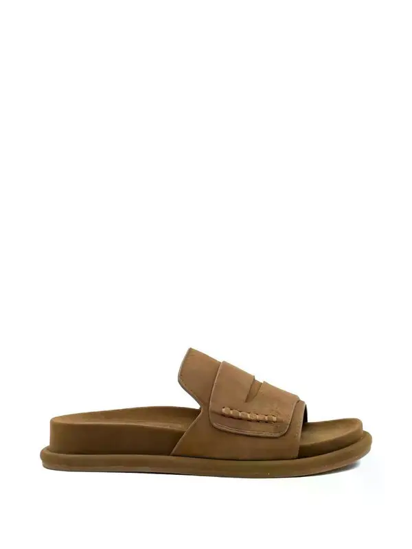 PALOMITAS BY PALOMA BARCELÒ Caliope Suede Flat Sandals