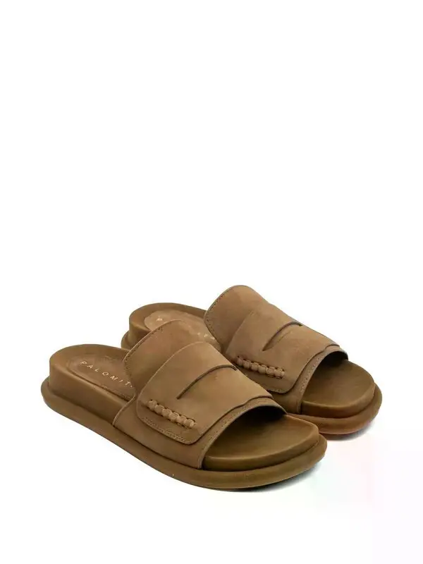 PALOMITAS BY PALOMA BARCELÒ Caliope Suede Flat Sandals