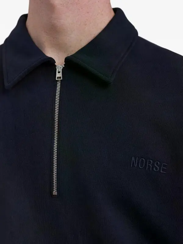 Norse Projects Standard Half-zip Cotton Sweatshirt