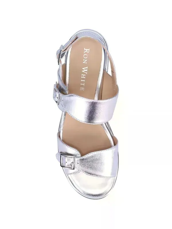 Ron White Buckle-strap Platform Sandals