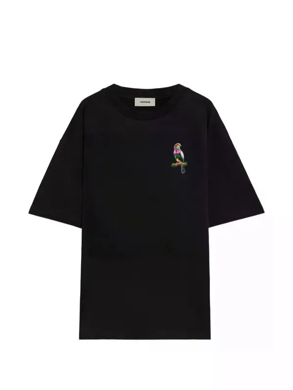 A PAPER KID Bird-print T-shirt