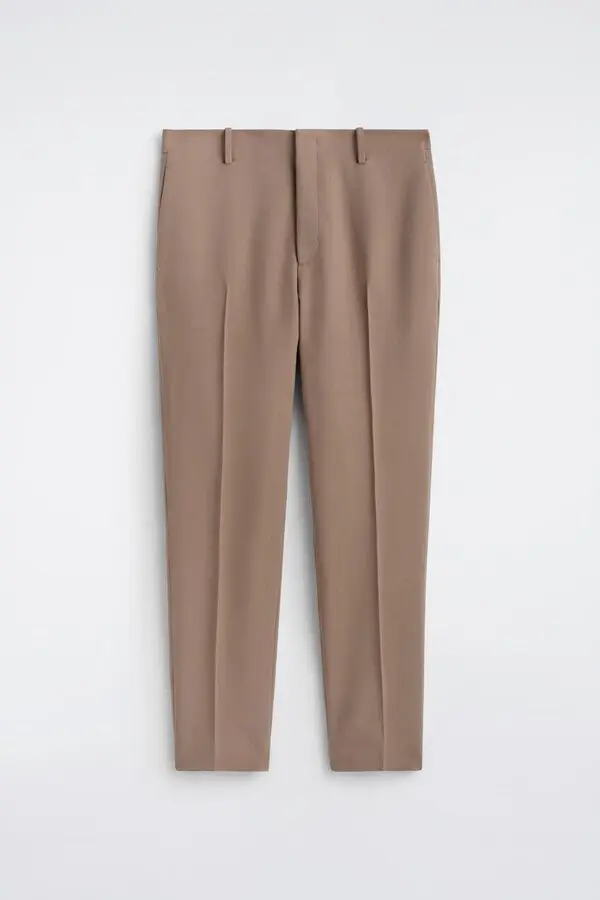Cos Fluid Twill Slim-fit Pants - Beige