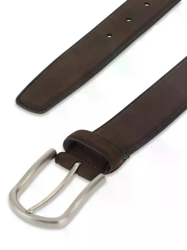 Boggi Milano Nubuck Leather Belt