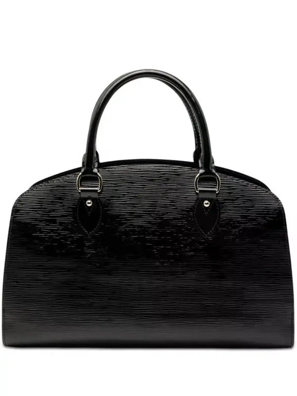 LOUIS VUITTON Epi Pont Neuf Pm Handbag - Black