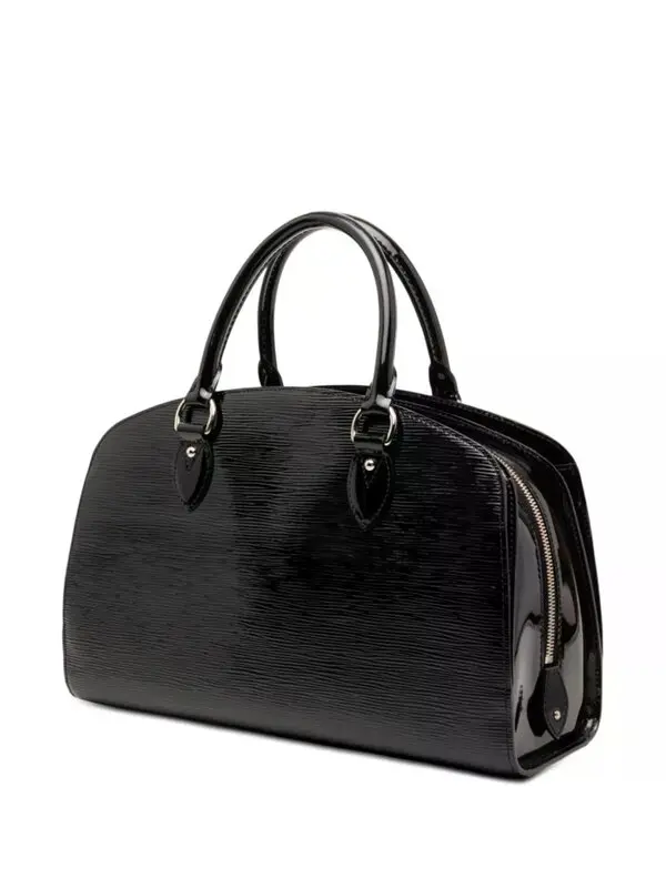 LOUIS VUITTON Epi Pont Neuf Pm Handbag - Black