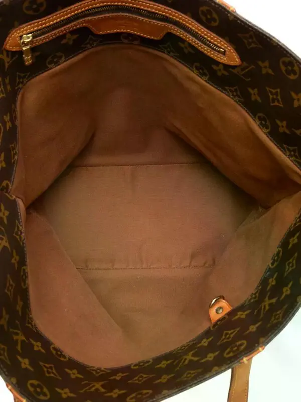 LOUIS VUITTON 2000 Monogram Sac Shopping Tote Bag - Brown