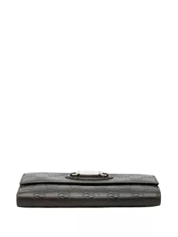 Gucci 2000-2015 Guccissima Continental Wallet Long Wallets