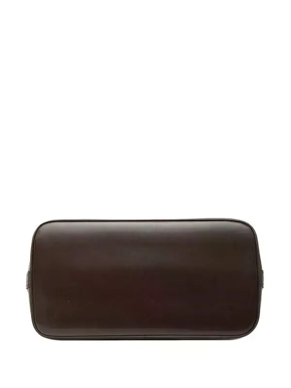 LOUIS VUITTON 2004 Damier Ebene Alma Pm Handbag