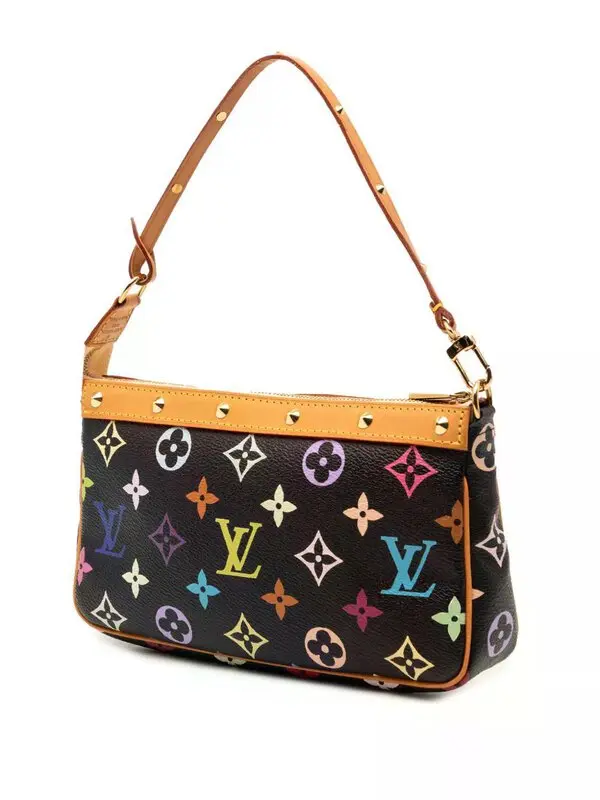 LOUIS VUITTON 2003 Monogram Multicolore Pochette Accessoires