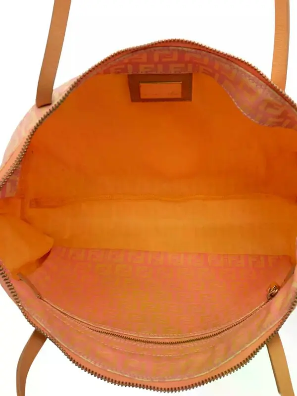 Fendi Small Zucchino Canvas Tote Bag