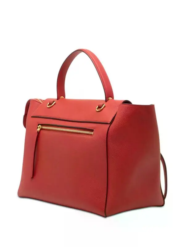 Celine 2015 Mini Leather Belt Bag Satchel - Red