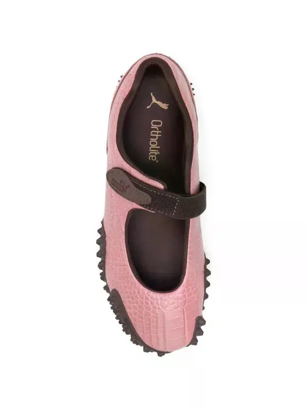 PUMA Mostro Fey Crocodile-effect Strap Sneakers