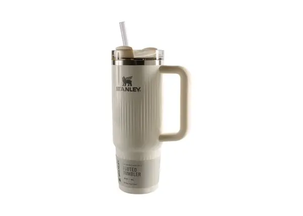 STANLEY Quencher Fluted 30oz Tumbler - Cream Gloss