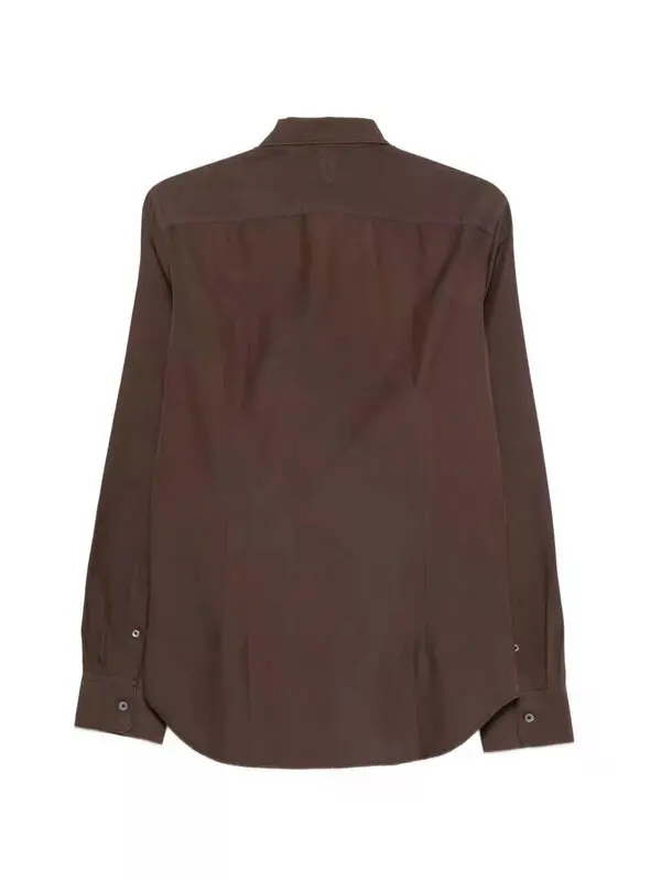 Canali Buttoned Shirt - Brown