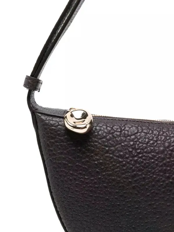JOSEPH Pebbled Leather Shoulder Bag - Brown