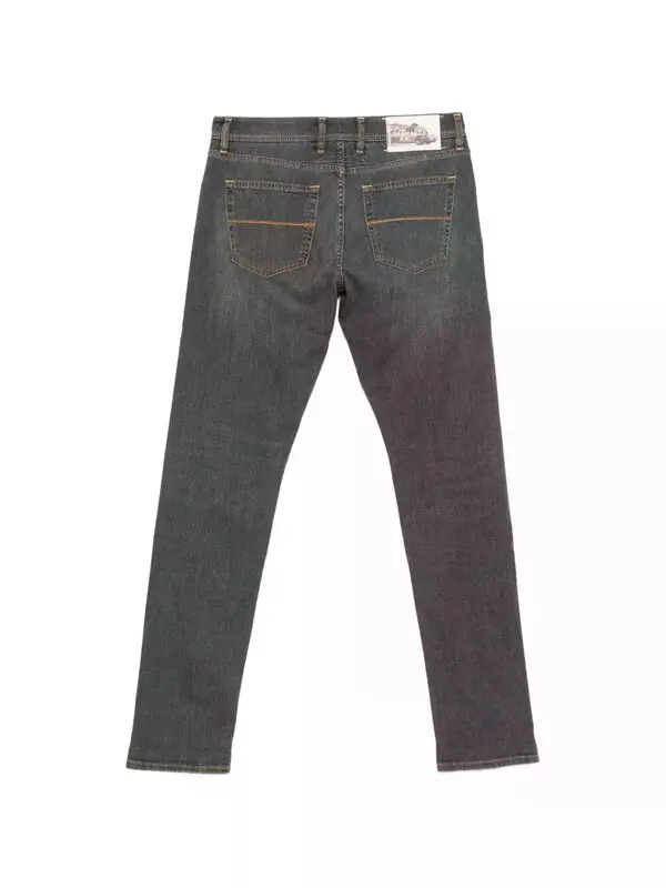 TRAMAROSSA Michelangelo Logo-patch Jeans - Grey