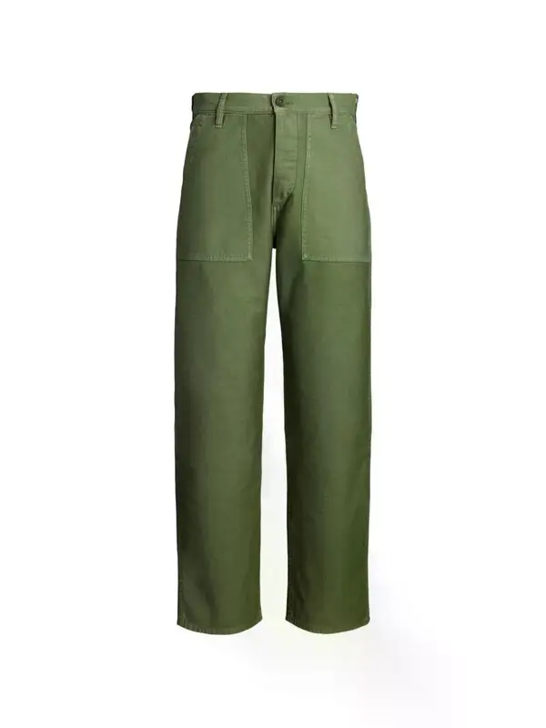 Polo Ralph Lauren Button-tab Straight Trousers - Green