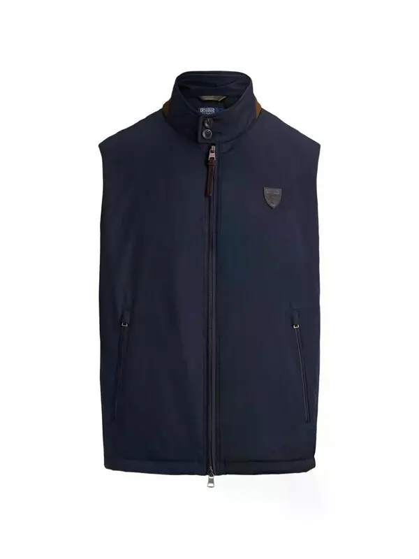 Polo Ralph Lauren Shield-patch Gilet - Blue